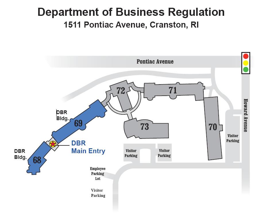 Directions | Dept. of Business Regulation